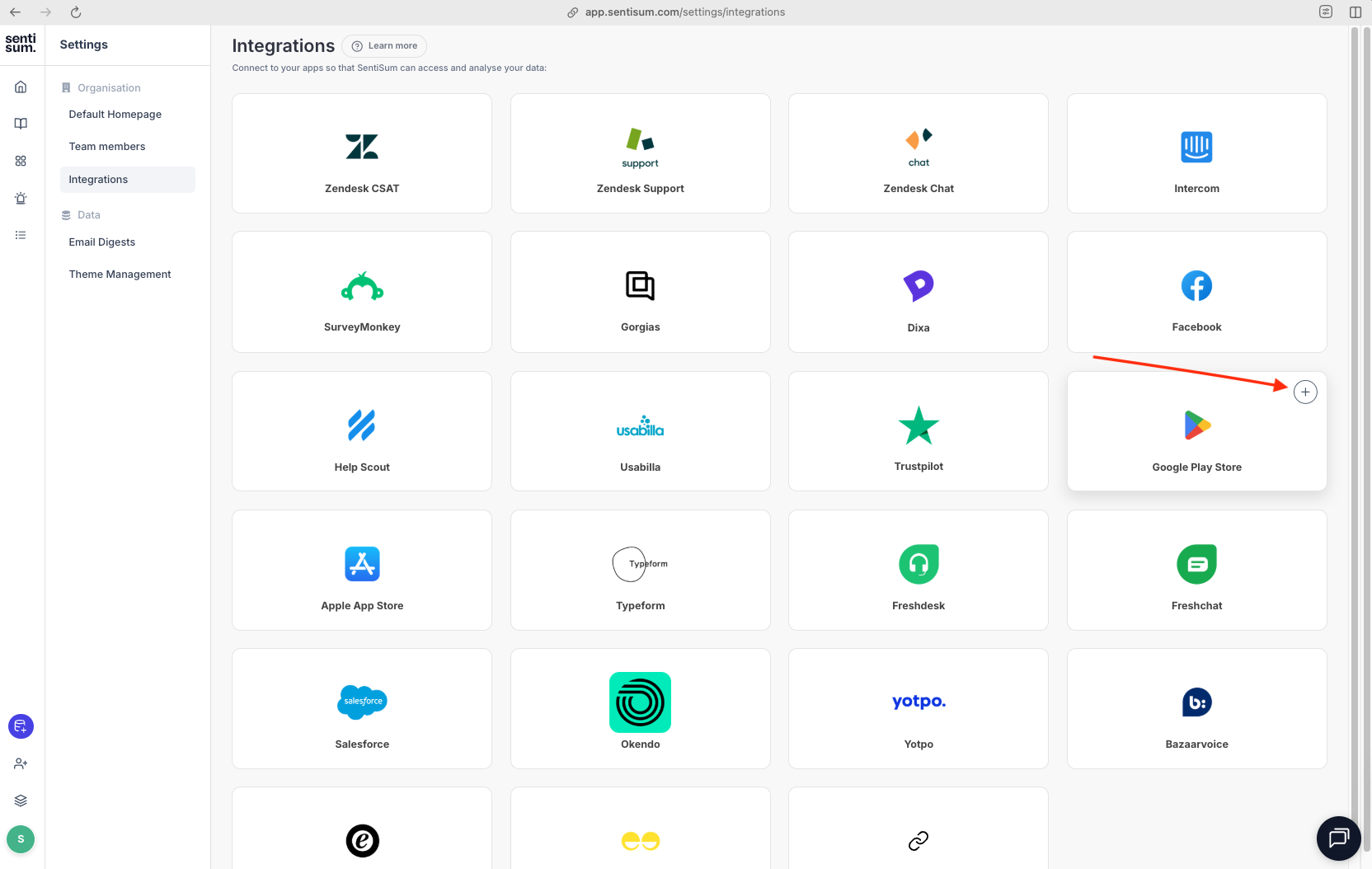Integrating Google Play Store
